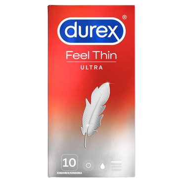 Durex Feel Thin Ultra - 10 stk. - Kondomer - EngrosKondom